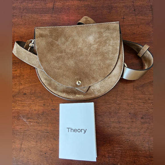 Theory | Bags | Theory Post Mini Saddle Bag Crossbody | Poshmark